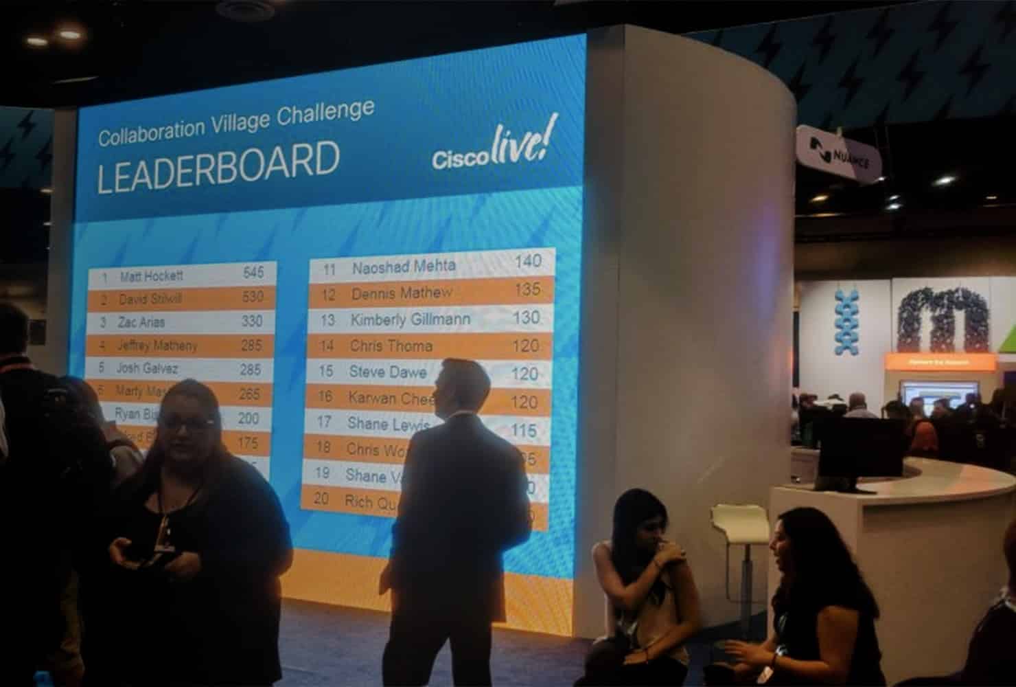 Challenge Bar - Interactive trade show booth games
