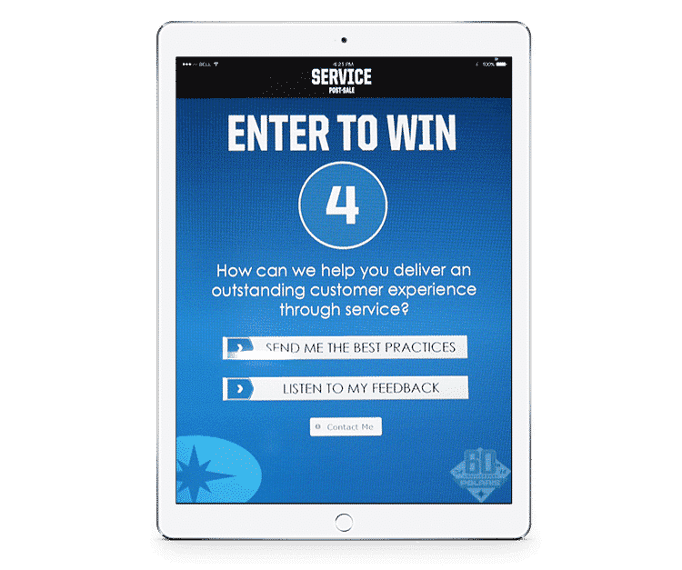 Attendee Participation Game for Customer Events and Sales Meetings