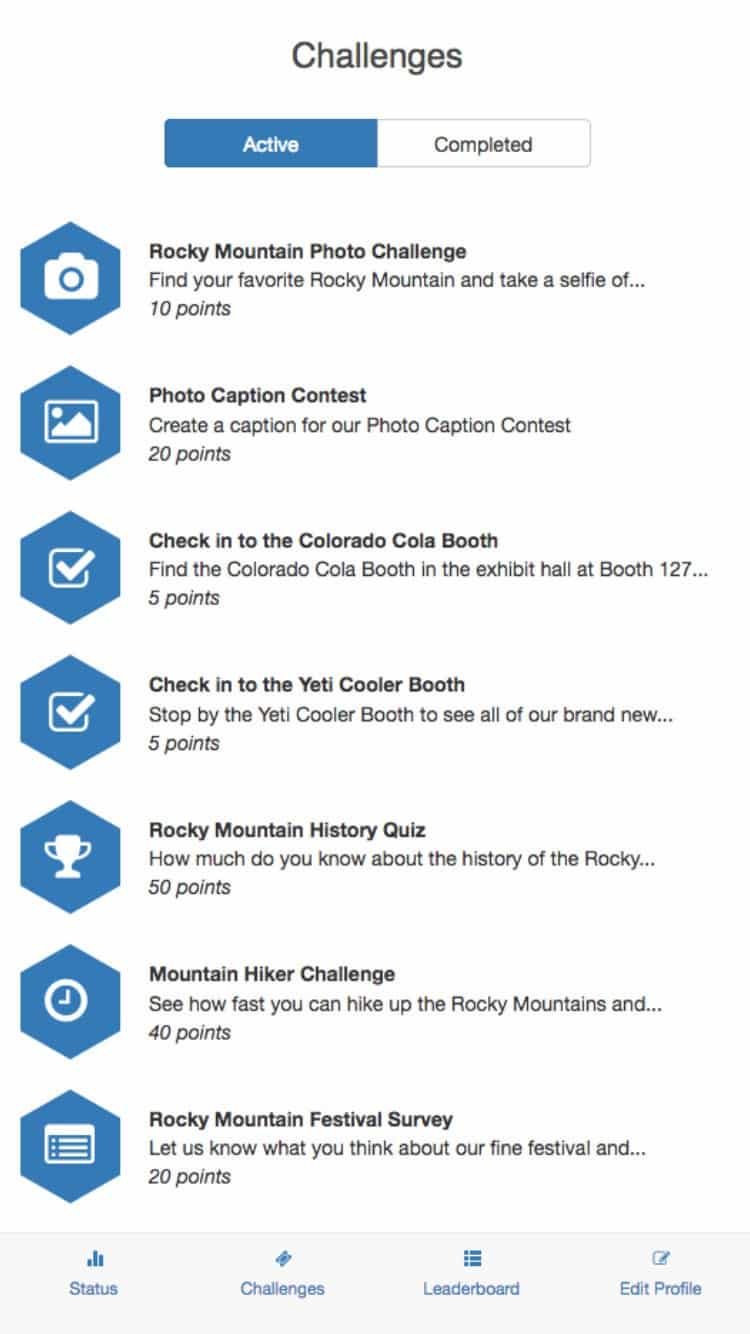 Attendee Participation Game for Customer Events and Sales Meetings