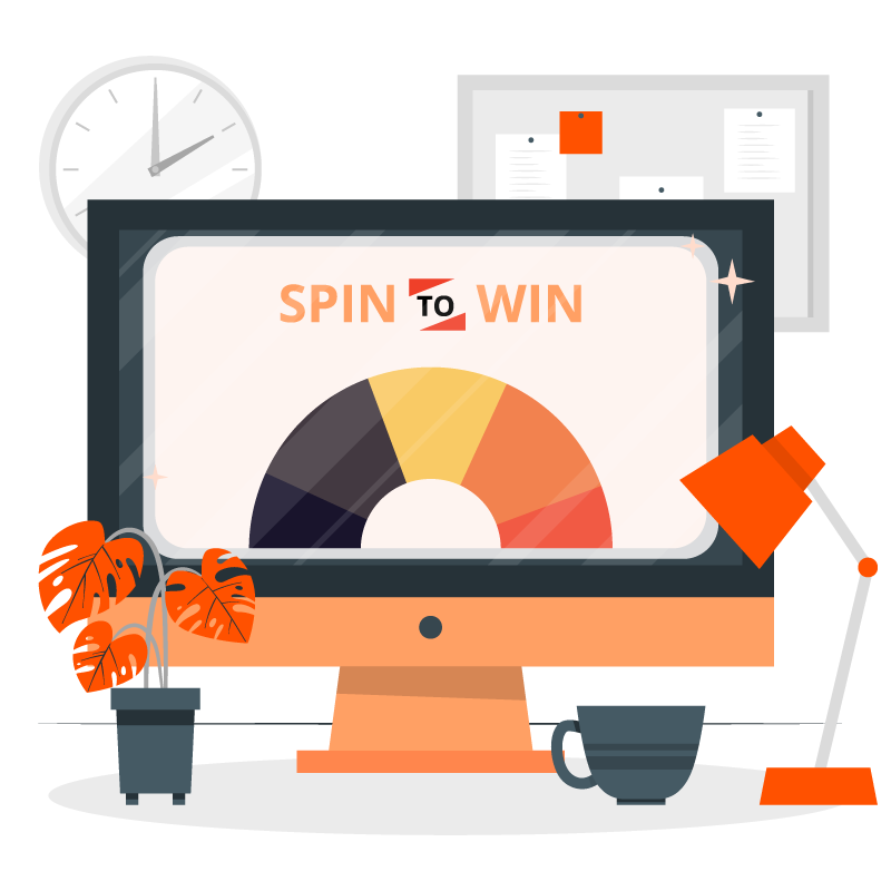 Virtual Prize Wheel for Trade Show Booths - SocialPoint