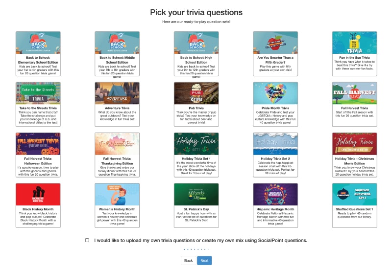Challenge Bar - Interactive trade show booth games