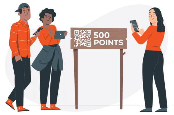 QR Code Scavenger Hunt Brochure